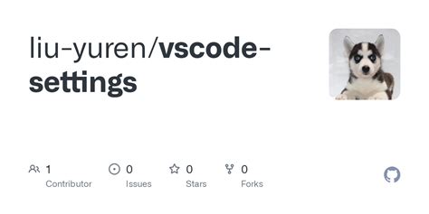 Github Liu Yuren Vscode Settings