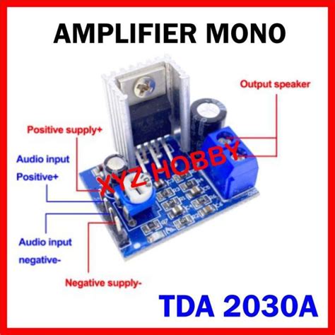 Jual Kit Tda2030 Amplifier Mono 14w Tda 2030 2030a Power Tda2030a