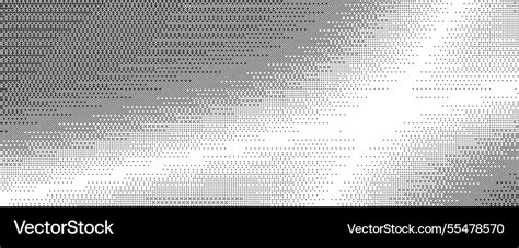 Bitmap Pattern With Pixel Texture Dotted Gradient Vector Image
