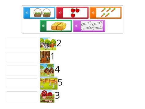 ΤΑΪΣΤΕ ΤΑ ΖΩΑΚΙΑ ΜΕ ΤΗ ΣΩΣΤΗ ΤΡΟΦΗ ΕΤΣΙ ΩΣΤΕ ΝΑ ΦΑΝΕ ΟΛΑ ΤΗn ΙΔΙΑ ΠΟΣΟΤΗΤΑ Αντιστοίχιση