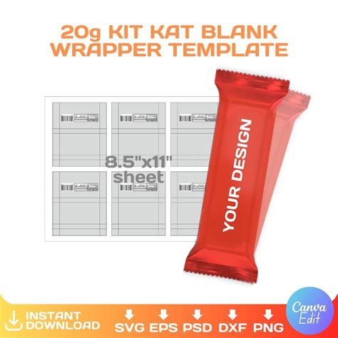 How To Make Kit Kat Wrapper At Nicholas Olson Blog