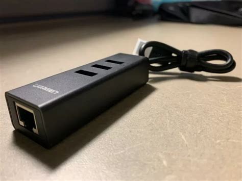 Ugreen Rj45 Ethernet Adapter With 3 Port Usb 2 0 Hub Eur 15 43 Picclick Fr