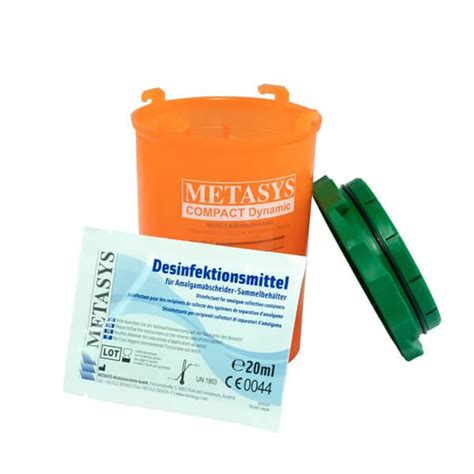 Compact Dynamic Amalgam Separator Replacement Container Metasys