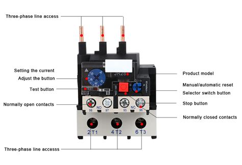 Overload Relay Thermal Unit Chart Thermal Overload Motor Relay