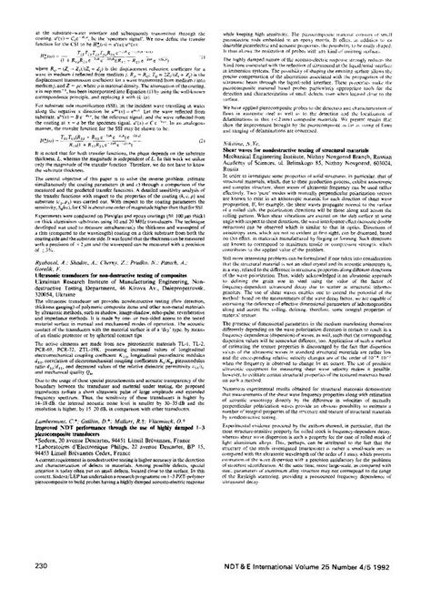 Pdf Ultrasonic Transducers For Non Destructive Testing Of Composites Dokumen Tips