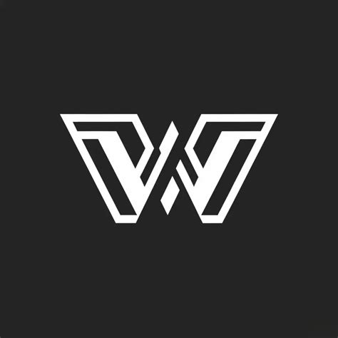 Logo Design For Vm Modern And Minimalist Vm Symbol On A Clean