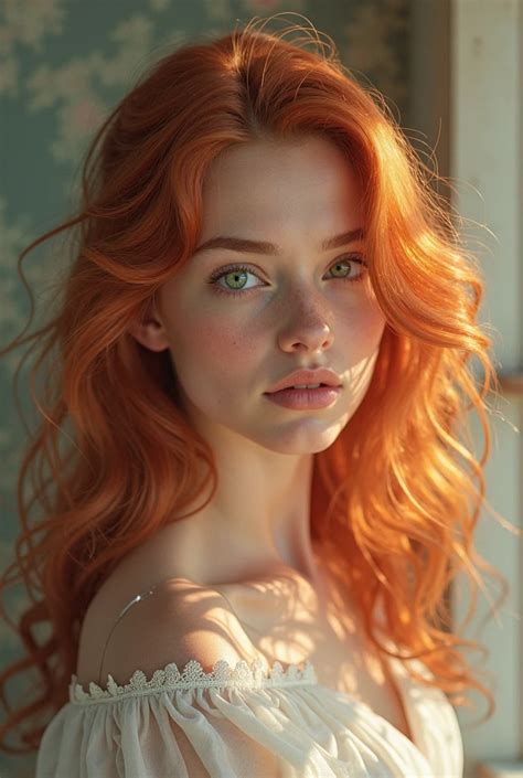 Young Redhead Seaart Ai
