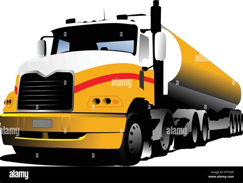 Vector Illustration Of Truck Lorry Stock Vector Image And Art Alamy
