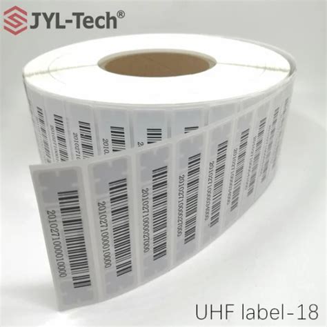 epc encoding monza r6p rfid labels stickers passive uhf tags for warehouse inventory passive