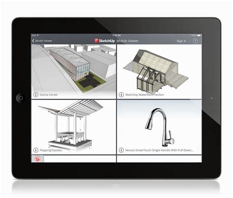 Sketchup Mobile Viewer For Ios Released Sketchup Warehouse