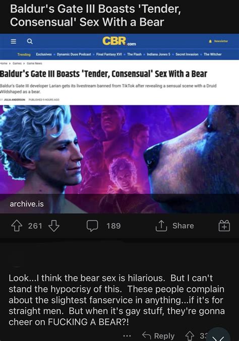 Only Straight Vampire Bear Sex In This House Ess Jay Dubyas R Gamingcirclejerk