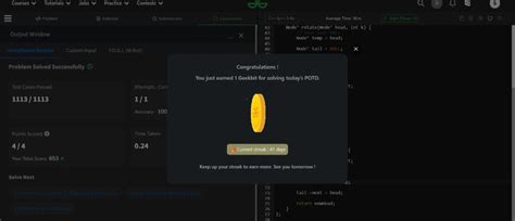 Sakshi Singh On Linkedin Geekstreak2024 Programming Consistency