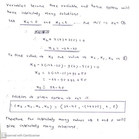 [solved] use gaussian elimination to solve the following linear system