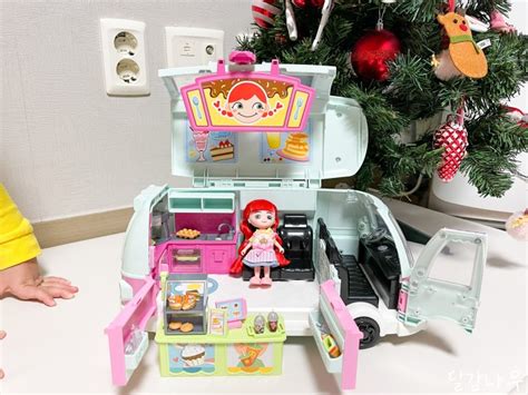 4살 조카 여아 크리스마스 선물 시크릿쥬쥬 장난감 마고의달콤트럭 네이버 블로그