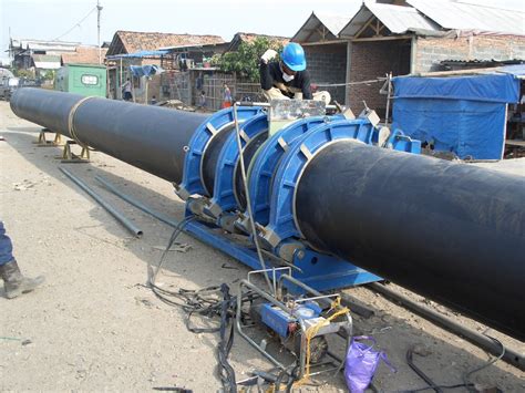 Hdpe Pipe Installation Jakarta Diameter 800 Mm Length 3 Km Uwt