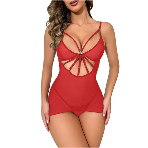 Xwshyw Nightshirts All For Women Comfort Slim Fit V Neck Sleepwear Plus