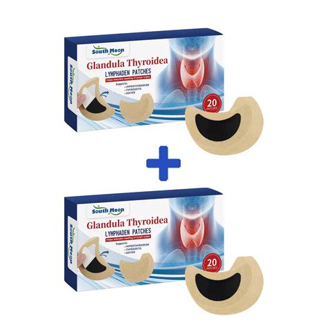 【hot Sale】south Moon Lymph Nodes Patch Thyroid Lymphatic Patch Reduce Cysts Eliminate Nodules
