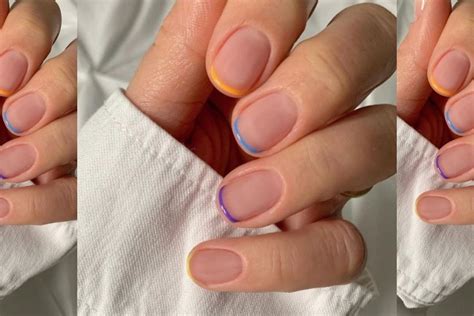 The Micro French Manicure Is Our Favorite Nail Trend Yet The Everygirl