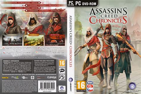 Assassins Creed Chronicles Trilogy 2016 Czsk Pc Dvd Cover And Labels Dvdcovercom