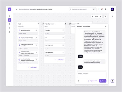 Automation Flow By Alex On Dribbble