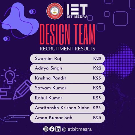 iet on campus bit mesra on linkedin congratulations to our