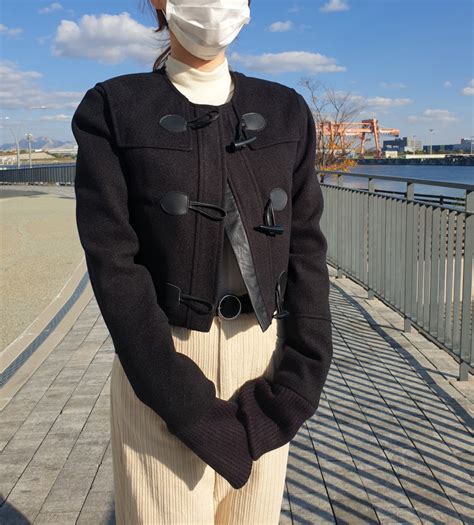 리이베 소매니트 크롭 떡볶이 코트 자켓 누빔 숏자켓 위시버킷