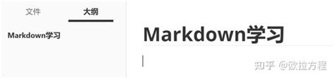 Markdown基础语法 知乎
