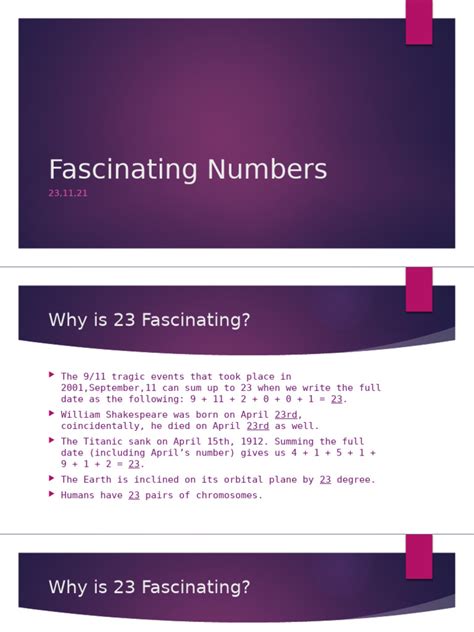 Fascinating Numbers Pdf