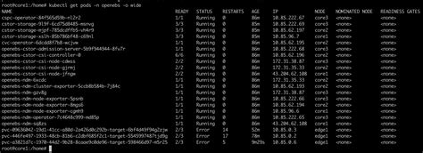 pvc pods always scheduling on worker node · issue 433 · openebs