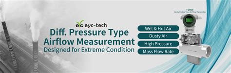 Diff Pressure Type Airflow Measurement Designed For Extreme Condition