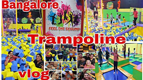 Garuda Malltrampolinesky Jumpingbangalorebangalore Vlog Telugu Youtube