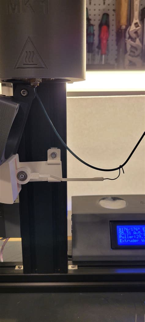 Replacement Sensor Arm Filament Extruder Mk1225 Ersatzsensorarm Filamentextruder Mk1225