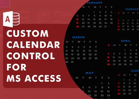Custom Calendar Control For Ms Access Rexcelforum