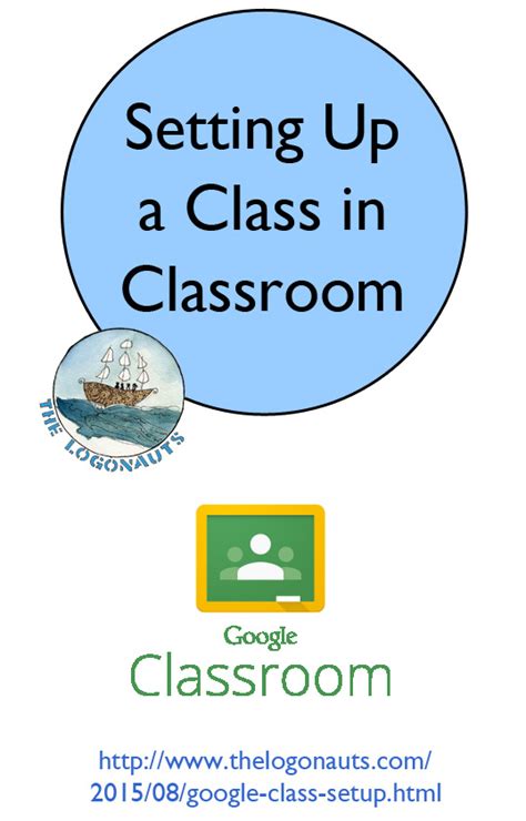 Setting Up A Class In Google Classroom The Logonauts