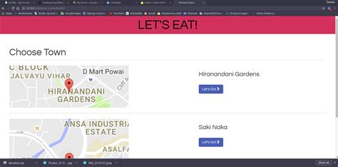 Github Shahsaumyarestaurant Picker A Django Powered Web Application