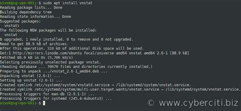 Ubuntu Install Vnstat Console Network Traffic Monitor NixCraft