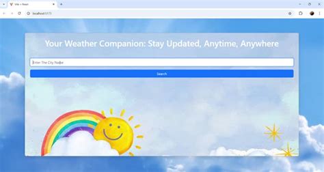 Pranav M On Linkedin Reactjs Webdevelopment Weatherapp Reactbootstrap Apis Learningbydoing