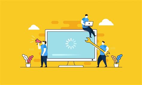 Premium Vector System Update Infographic Design