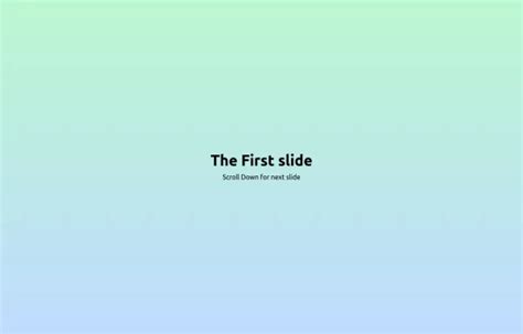 Sticky Fullpage Pages Slides Tailwind Css Example