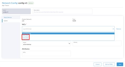 Bug Network Interface Link Status Judgement Did Not Match The Available Nics In Harvester