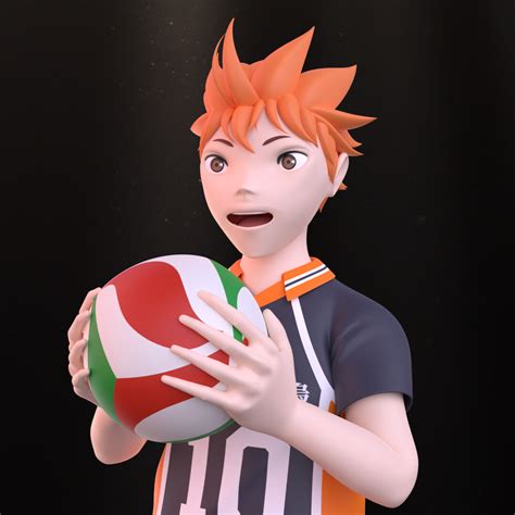 Artstation Hinata Shoyo From Haikyuu