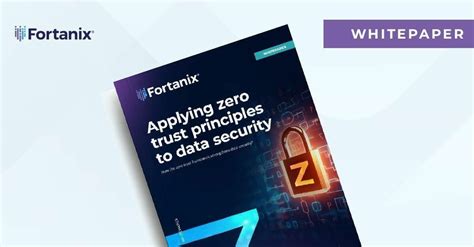 Michael Korf On Linkedin Applying Zero Trust Principles To Data Security Whitepaper