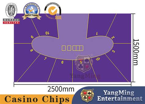 100 Polyester Fabirc Factory Design Customization 7 Player Baccarat