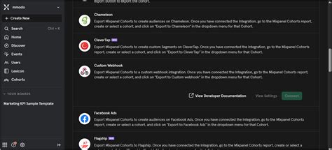 Syncing Mixpanel Cohorts To Mailmodo