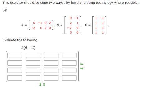 Solved This Exercise Should Be Done Two Ways By Hand And Chegg Com