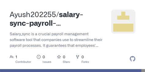 Github Ayush202255salary Sync Payroll Management System Salary
