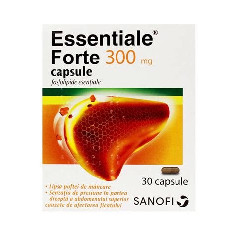 Essentiale ესენციალე ფორტე 300მგ 30 კაფსულა