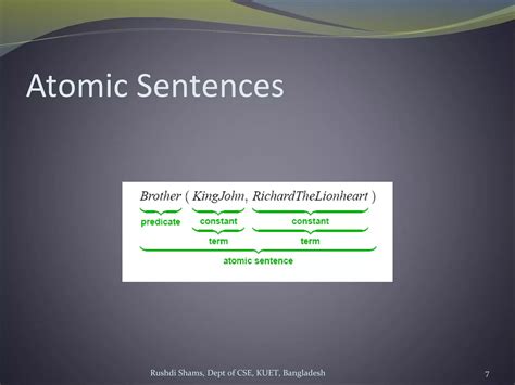 First Order Logic Ppt