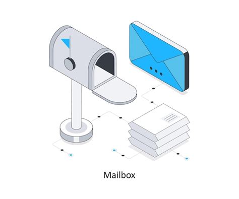 Premium Vector Mailbox Isometric Stock Illustration Eps File Stock Illustration