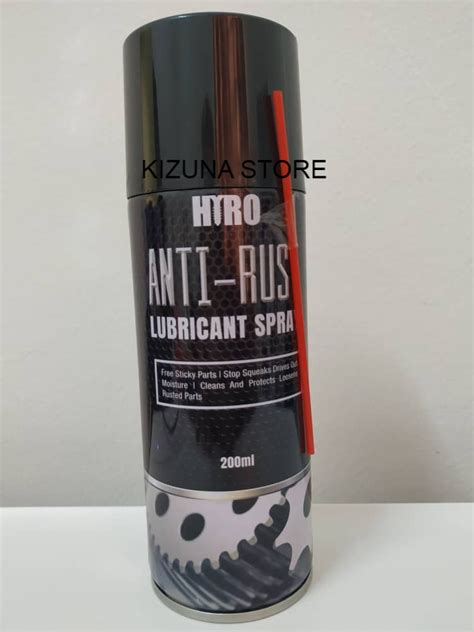 MALAYSIA STOCK Anti Rust Lubricant Spray Rust Remover Spray Anti Karat Penganggal Karat 200ml
